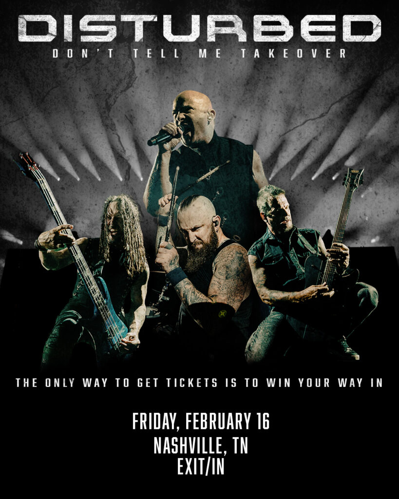 “Don’t Tell Me (ft. Ann Wilson)” Official Video – Disturbed